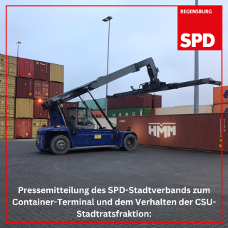 Pressemitteilung des SPD-Stadtverbands zum Container-Terminal und dem ...